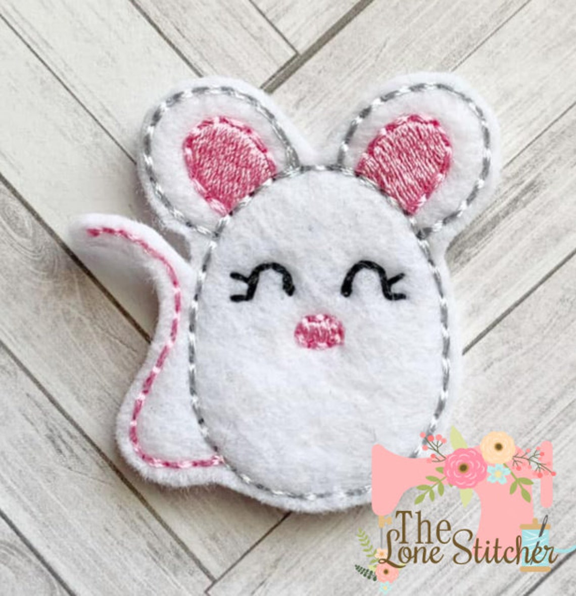 TLS Mouse Feltie Embroidery Design - Etsy
