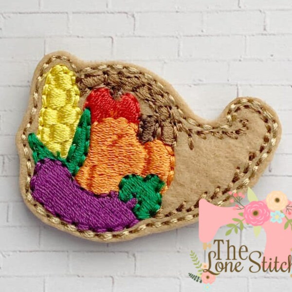 Cornucopia Design Embroidery - Etsy