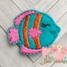 TLS Feltie Fancy Angelfish Embroidery Design - Etsy