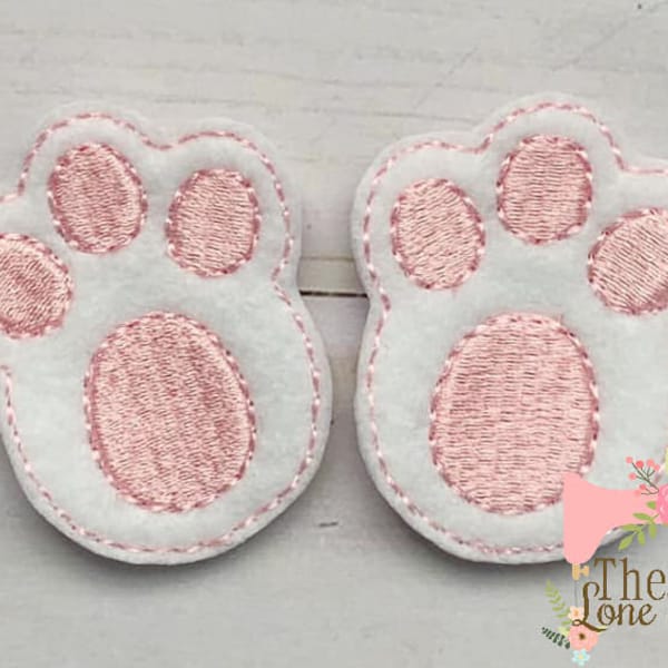Felt Bunny Feet - Etsy