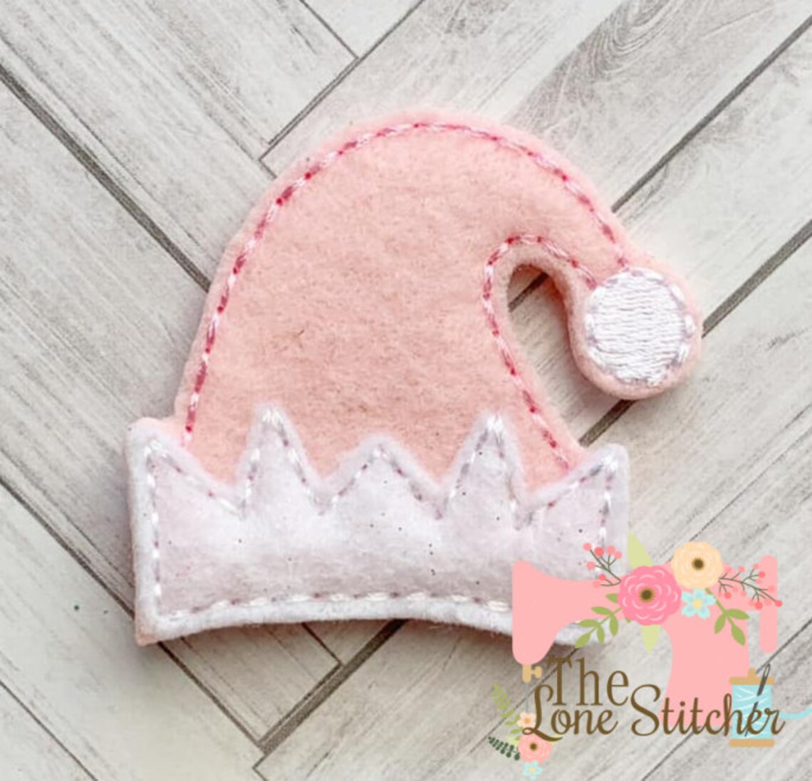 TLS Elf Hat Feltie Embroidery Design - Etsy