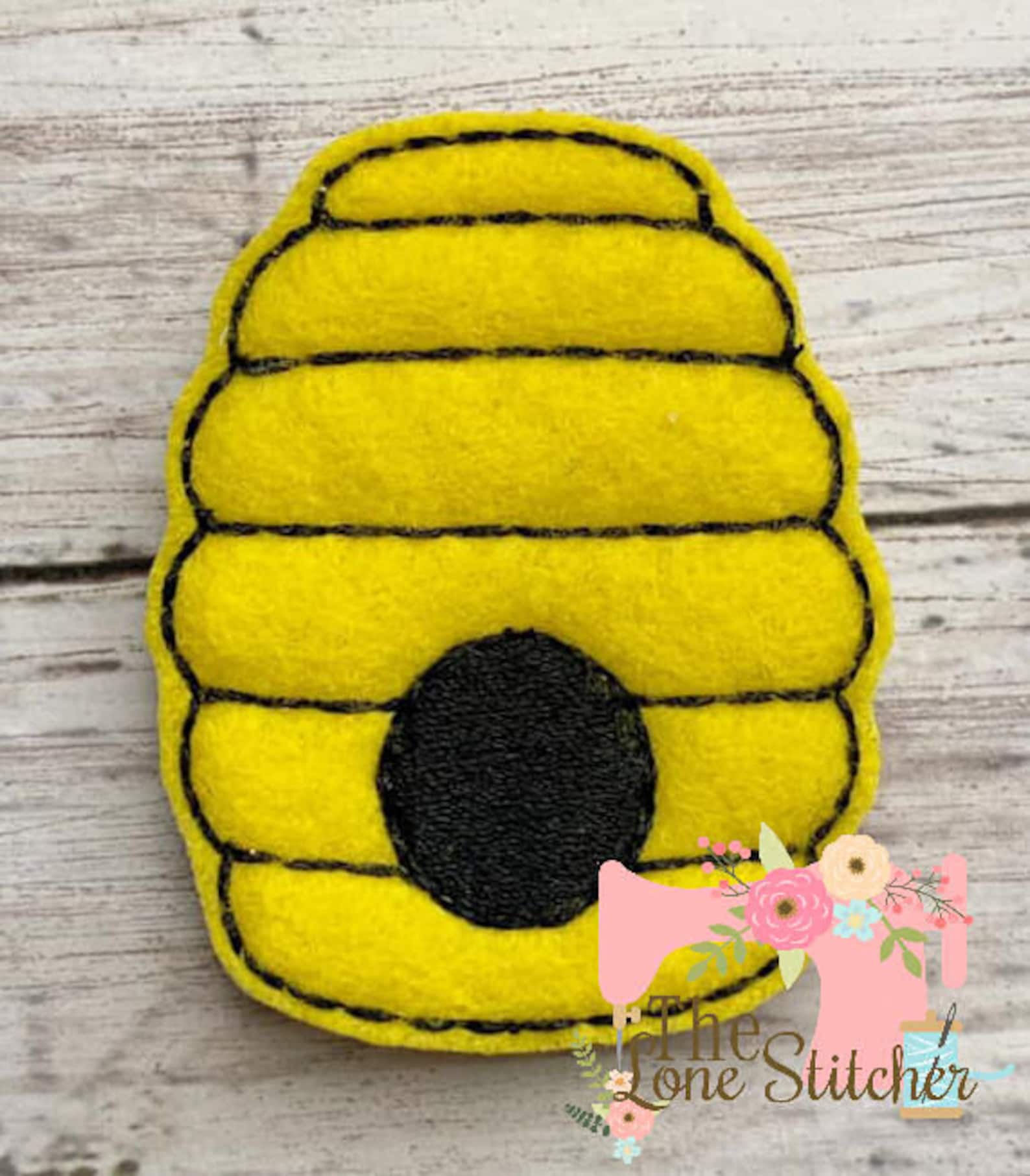 TLS Feltie Happy Bee Hive Embroidery Design - Etsy