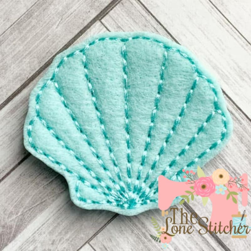 Seashell Embroidery - Etsy