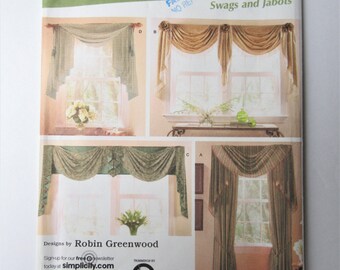 Window Swags Pattern - Etsy