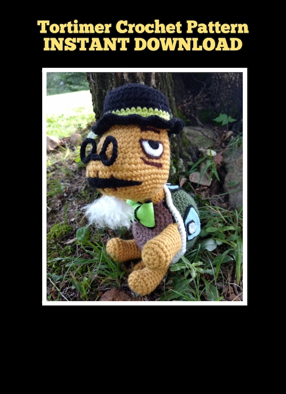 Tortimer the Mayor Crochet Pattern INSTANT DOWNLOAD | Etsy