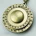 Cipher Wheel Decoder Necklace | Caesar Cipher Disk | Secret Message ...