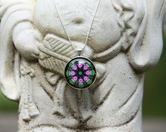 Mandala pendant | Etsy