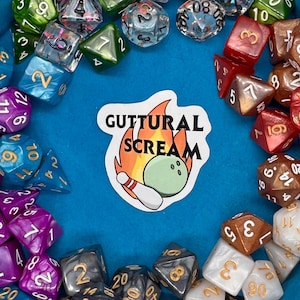 Guttural Scream - Sticker - Etsy