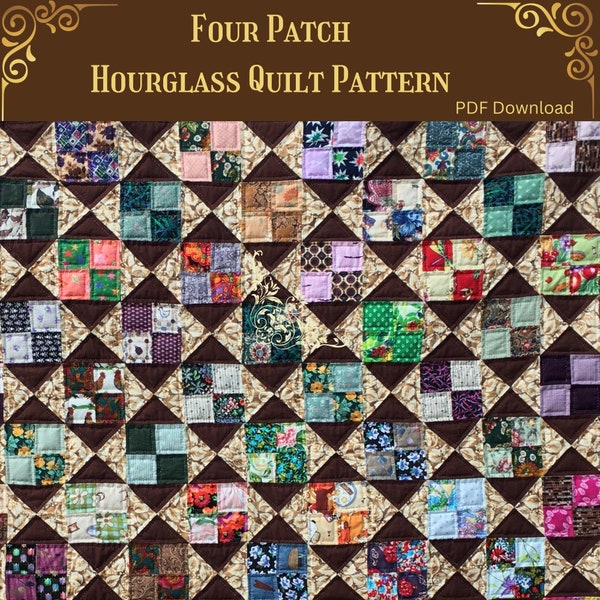 Hourglass Quilt - Etsy