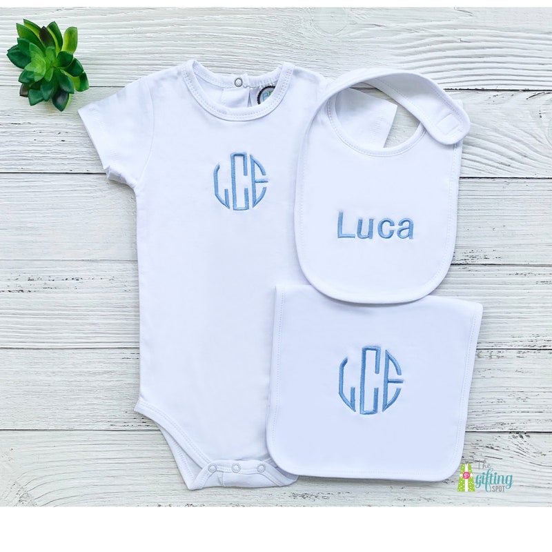 Monogram Baby Gift - 60+ Gift Ideas for 2024