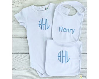 Monogram Baby Gift - Etsy