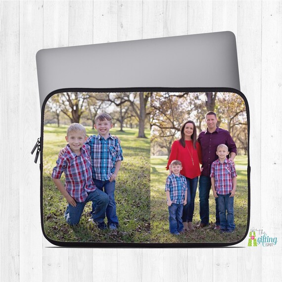 Custom Photo Collage Laptop Sleeve Photo Computer Sleeve | Etsy