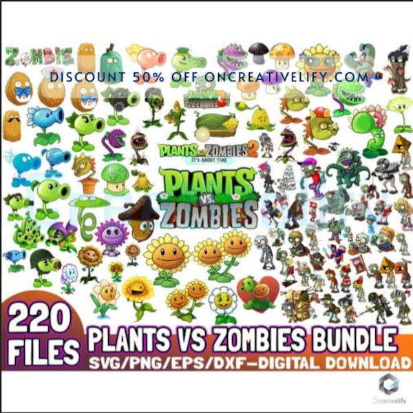 Plants Vs Zombies 2 - Etsy