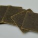 10 Pcs Antique Bronze 20 X 20 Mm Square Stamping Disc ( No Holes ...
