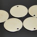100 Pieces Silver Tone Color 16 Mm Stamping Disc ,tag Findings - Etsy