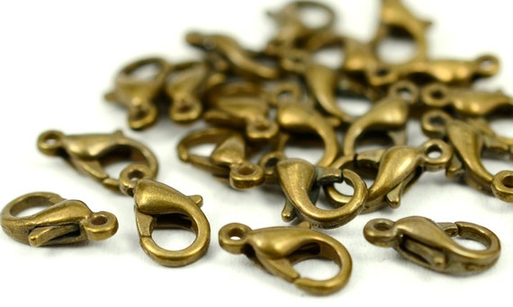 Brass lobster clasp store