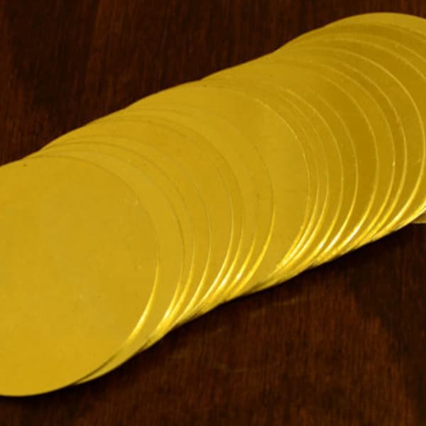 Brass Disc - Etsy UK