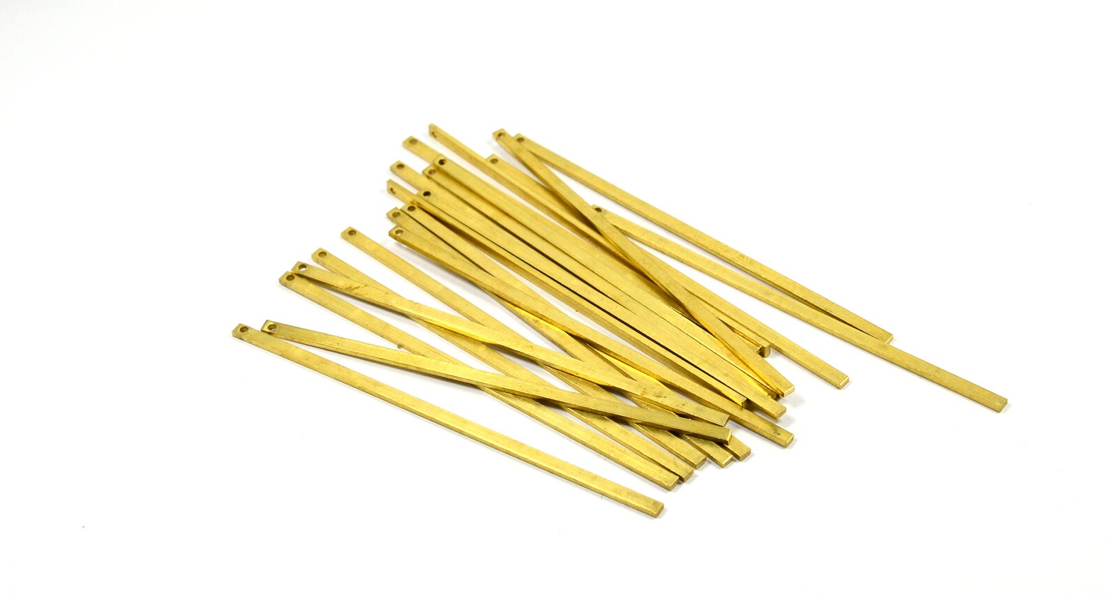 20 Pcs. Solid Brass 1x2x70 Mm Long Stick Bar Findings 1 Hole Z107 - Etsy