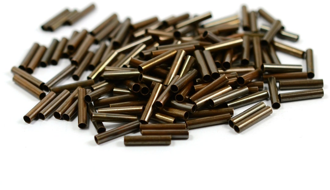 100 Pcs. Antique Copper 2x10 Mm Tube Spacers Findings - Etsy