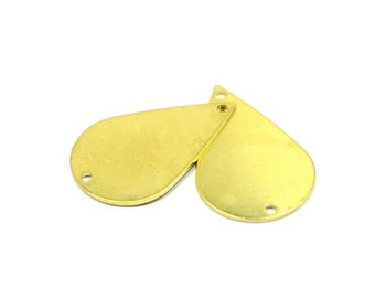 Curved Oblong Rectangle Shape Stamping, Name Tag for Bracelets 33x8mm 0 ...