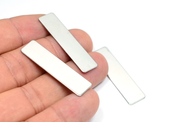 Stainless Steel Rectangle Blanks Steel Rectangle Blanks - Etsy