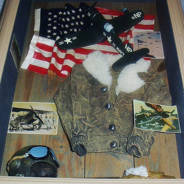Military Jacket Shadow Box - Etsy