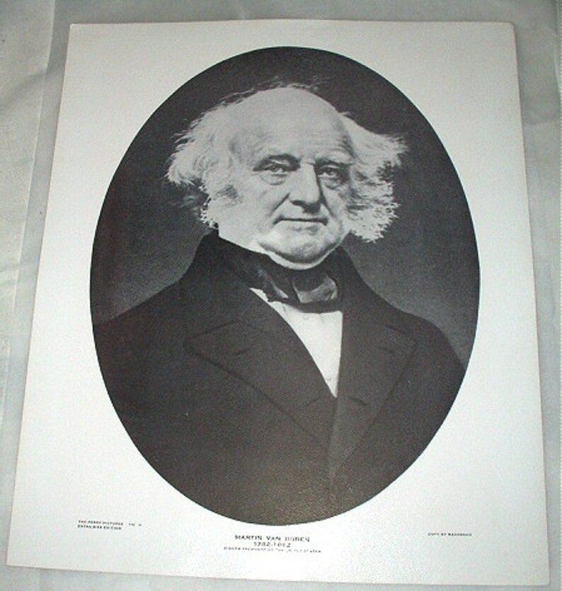 Martin Van Buren 8th Eighth President of the United States | Etsy