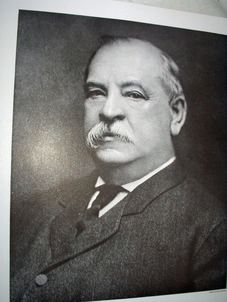 Grover Cleveland 22nd twenty Second President of the United | Etsy