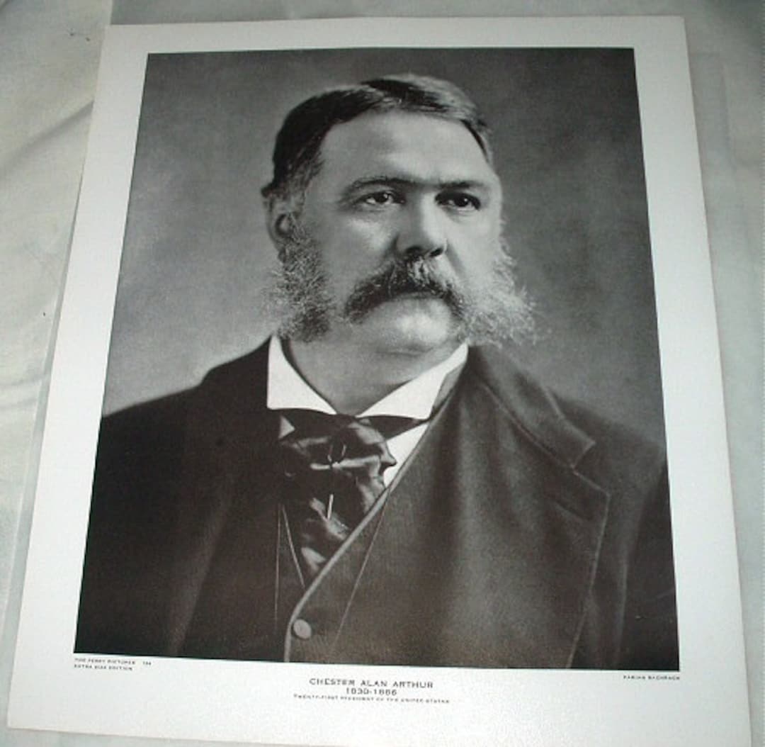 Chester Alan Arthur 21st (twenty First) President of the United States ...