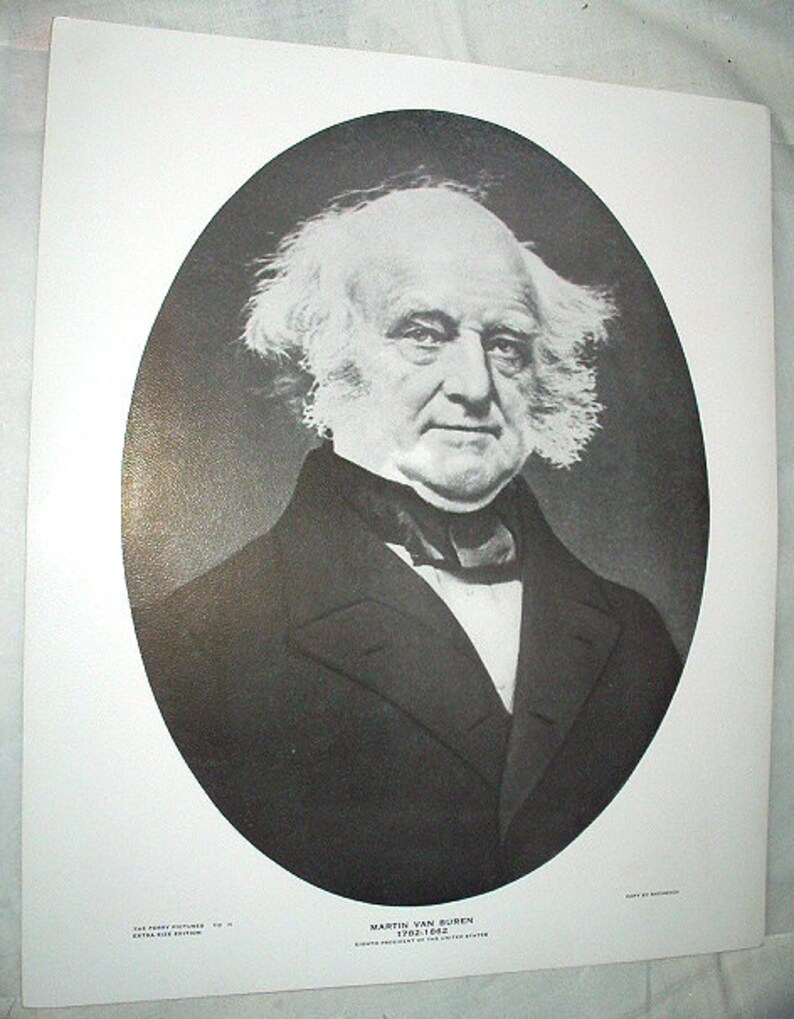 Martin Van Buren 8th Eighth President of the United States | Etsy