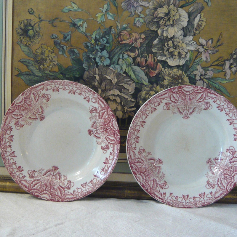 Antique Plates - Etsy