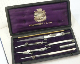 Antique Drawing Compass - Etsy