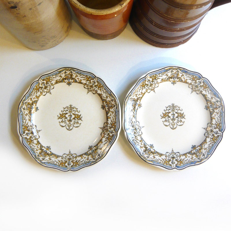 Antique Dinner Plate - Etsy