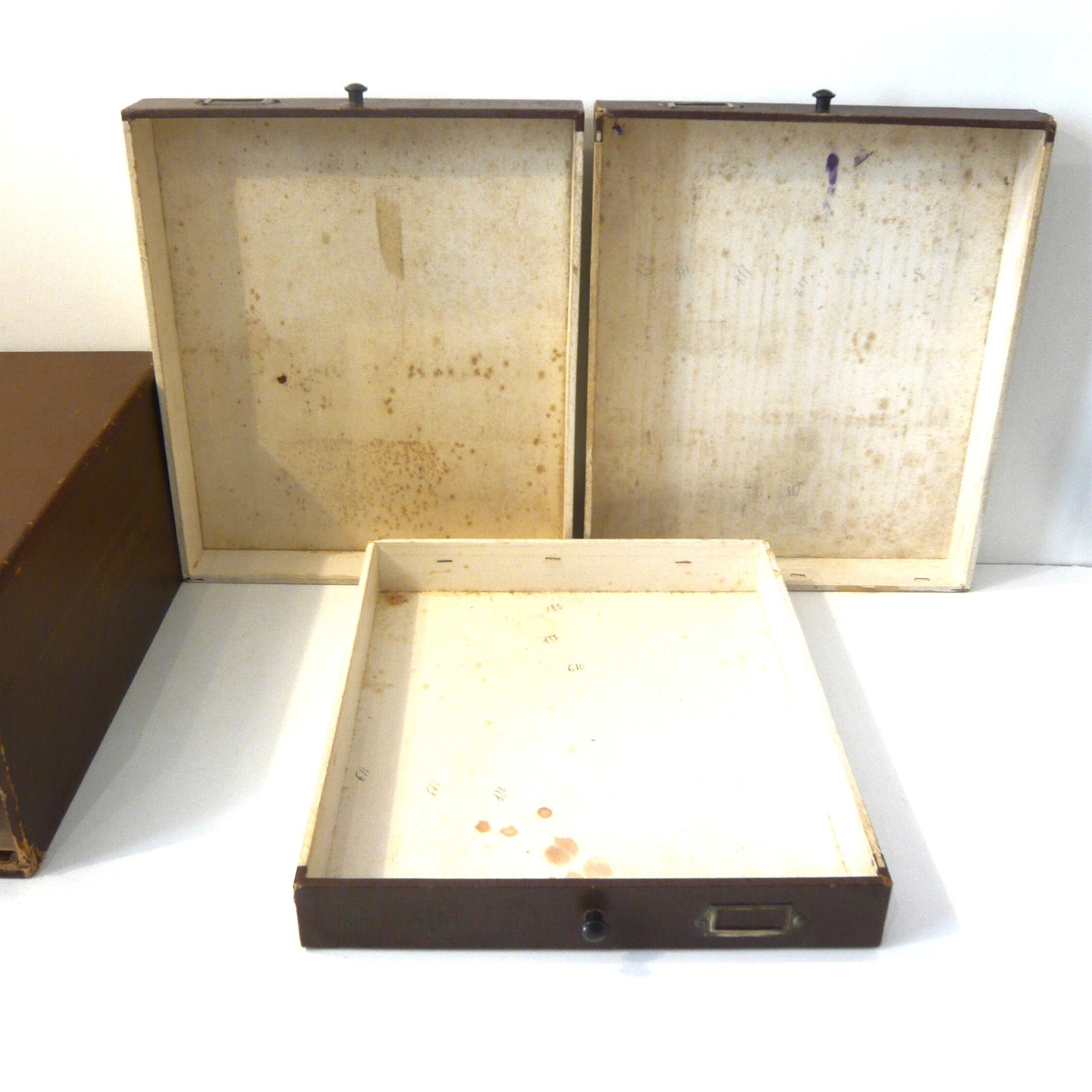 Haberdashery Drawer Sewing Box Sewing Drawer Box 1950s Sewing Organizer ...