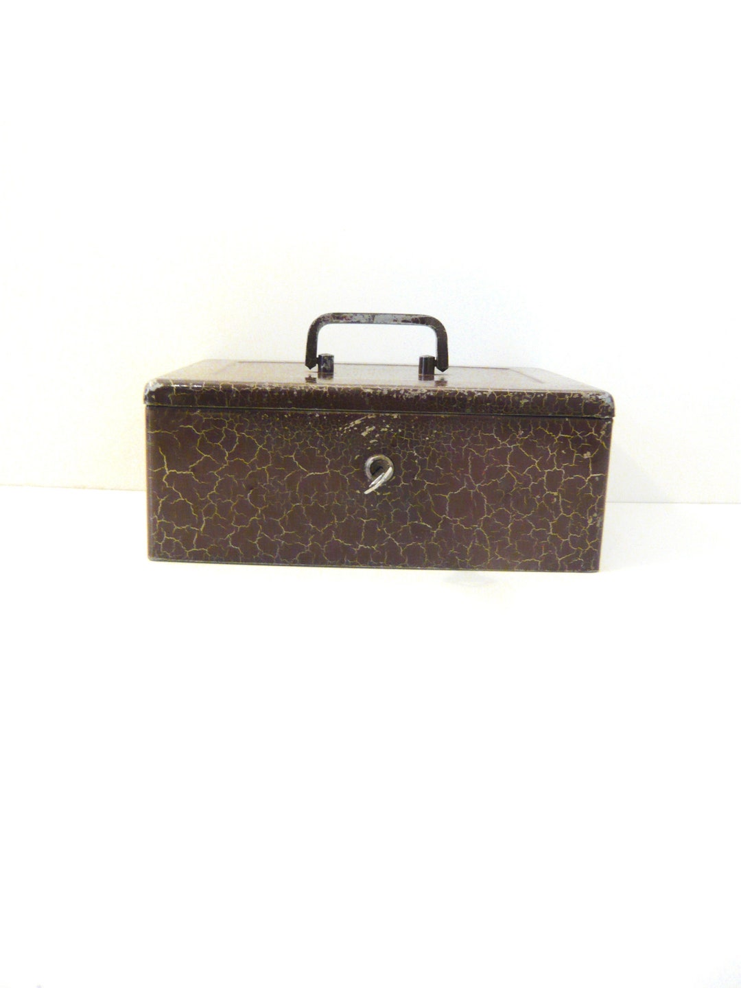 Antique Box With Key 1950s Chest Box With Its Key Money Box With Key ...