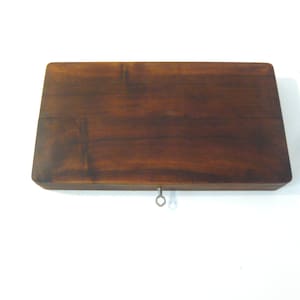 Antique Drafting Box With Its Key C. F. Wiedemann, Hoflieferant, Roda S ...