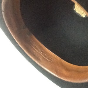 French Vintage Bowler Hat 1900-1930s Monogramme MR Bowler Hat Men ...