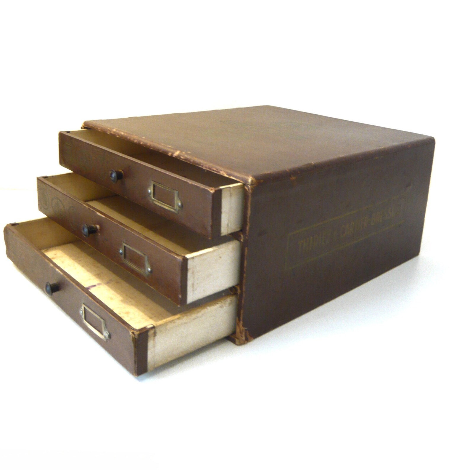 Haberdashery Drawer Sewing Box Sewing Drawer Box 1950s Sewing Organizer ...