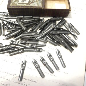 19th Complete Pen Nibs Box Sir Josiah Mason Pen Nibs in Their Original ...