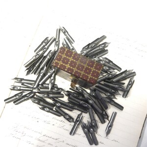 19th Complete Pen Nibs Box Sir Josiah Mason Pen Nibs in Their Original ...