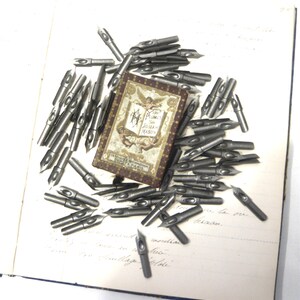 19th Complete Pen Nibs Box Sir Josiah Mason Pen Nibs in Their Original ...