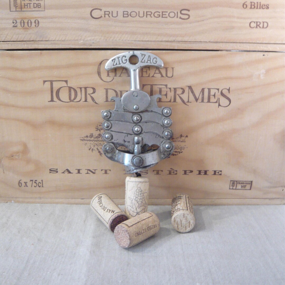 1953's Zig Zag Corkscrew French Corkscrew Wine Bottle Opener ...
