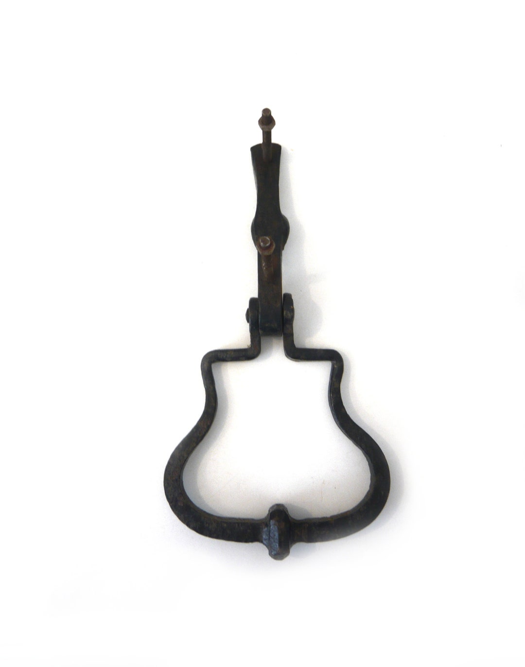 Large Antique Door Knocker Cast Iron Door Knocker Antique Hardware 19th Century Etsy