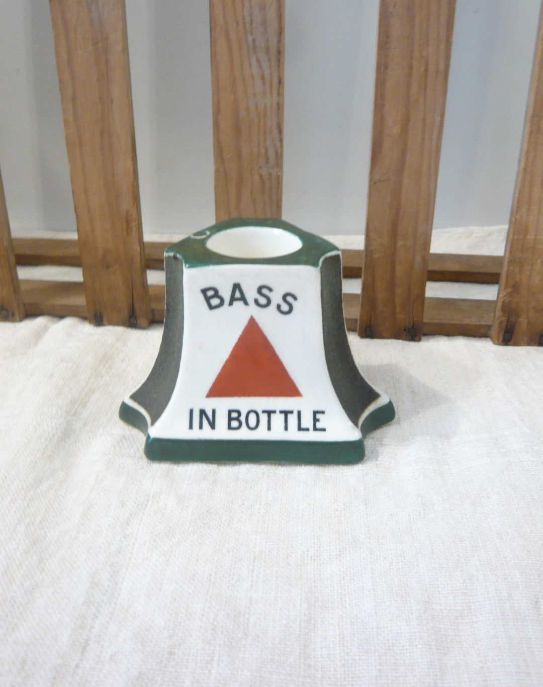 English Match Striker Pyrogen Match Holder Bass in Bottle 1920s Home ...