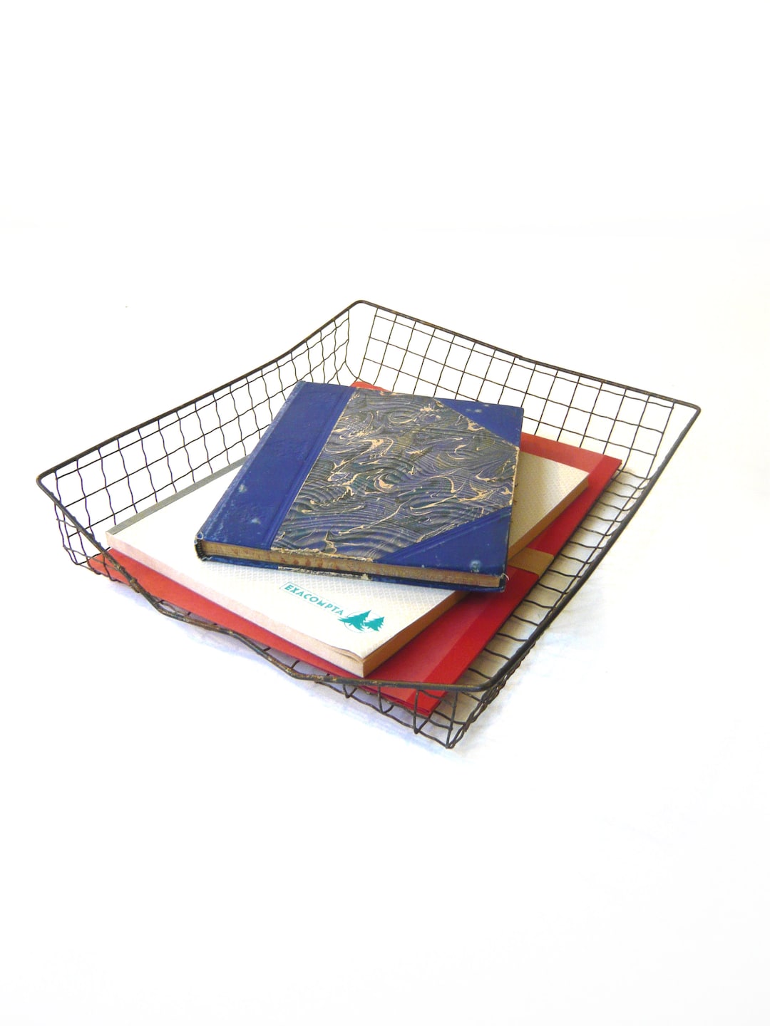 Wire Letter Holder Vintage Paper Tray From 1950s Filling Tray Wire Desk ...