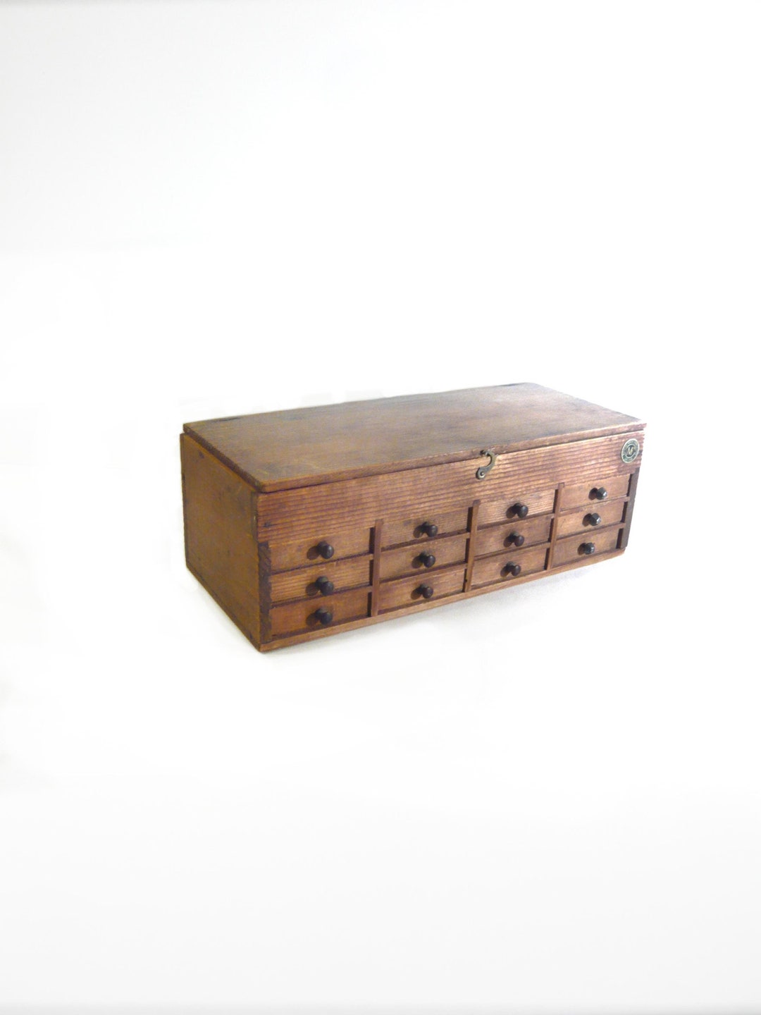 Wooden Box Drawer Box Lid Box Organizer Storage Home Decor Desk Decor ...