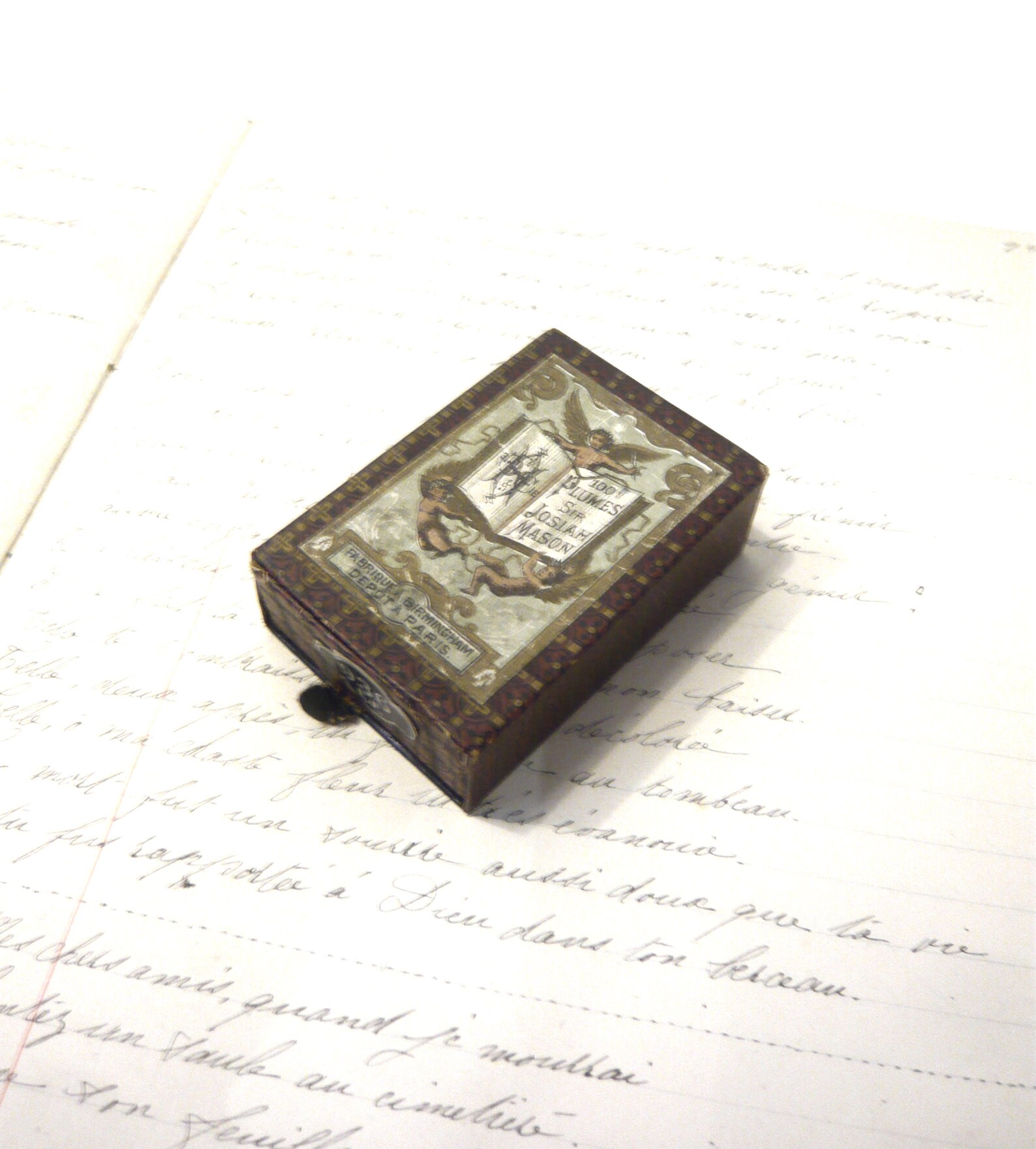 19th Complete Pen Nibs Box Sir Josiah Mason Pen Nibs in Their Original ...