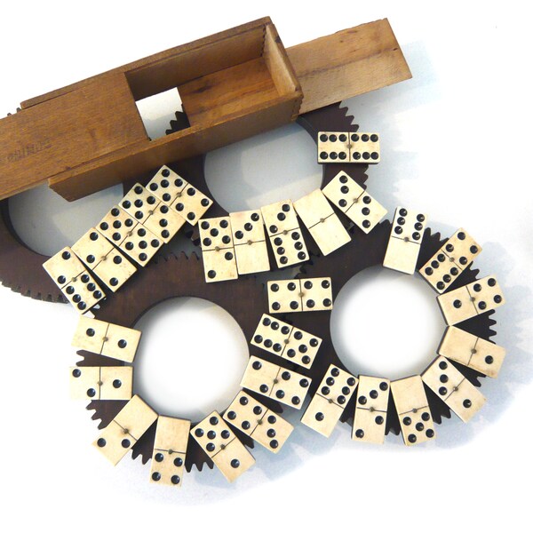 Antique Dominoes - Etsy