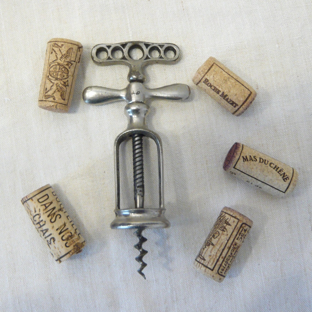 French Antique Corkscrew 2 Propellers André Bongrand by Jacques Pérille ...