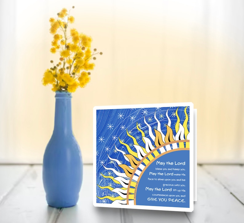 May the Lord Bless You Card Printable - Etsy
